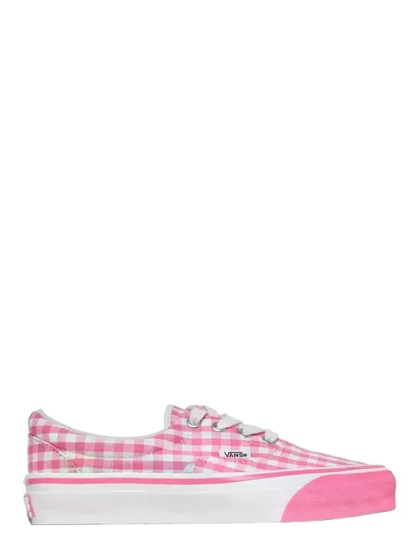 Comme Des Garçons X Vans Gingham Check Era Sneakers - Pink