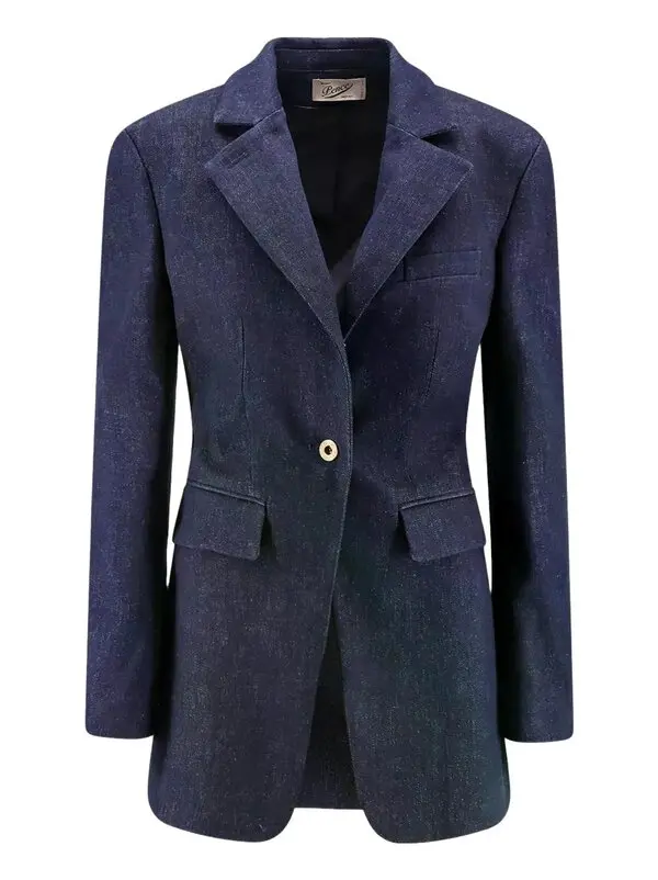 PENCE 1979 Isabella Single-breasted Blazer - Blue