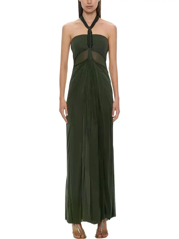Christopher Esber Solea Maxi Dress - Green