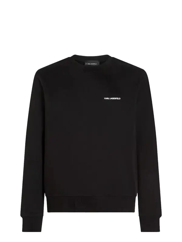 Karl Lagerfeld Rue St-guillaume Sweatshirt - Black