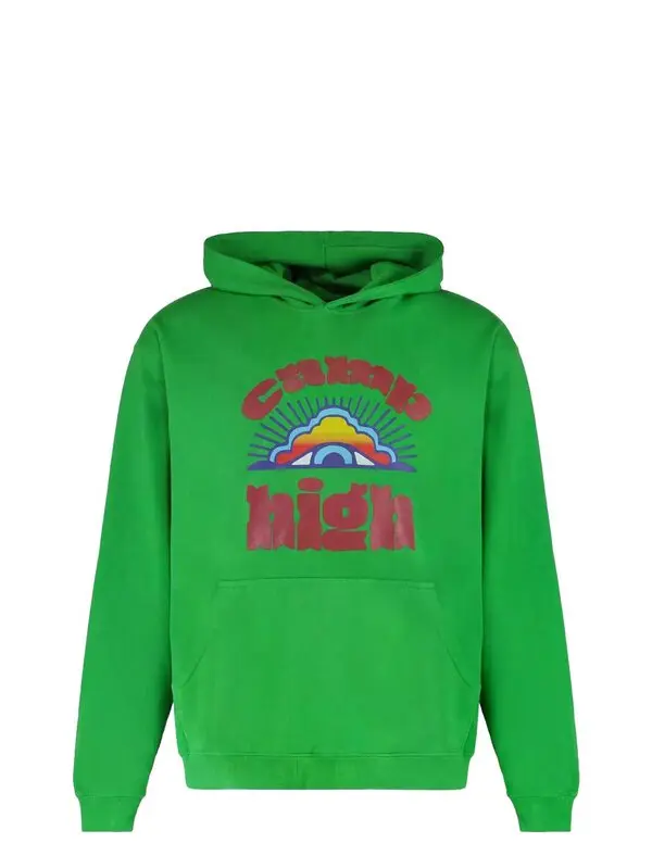 CAMP HIGH Graphic Hoodie - Green
