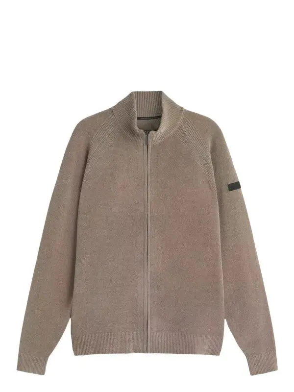 RRD Zip Turtleneck Sweater - Neutrals