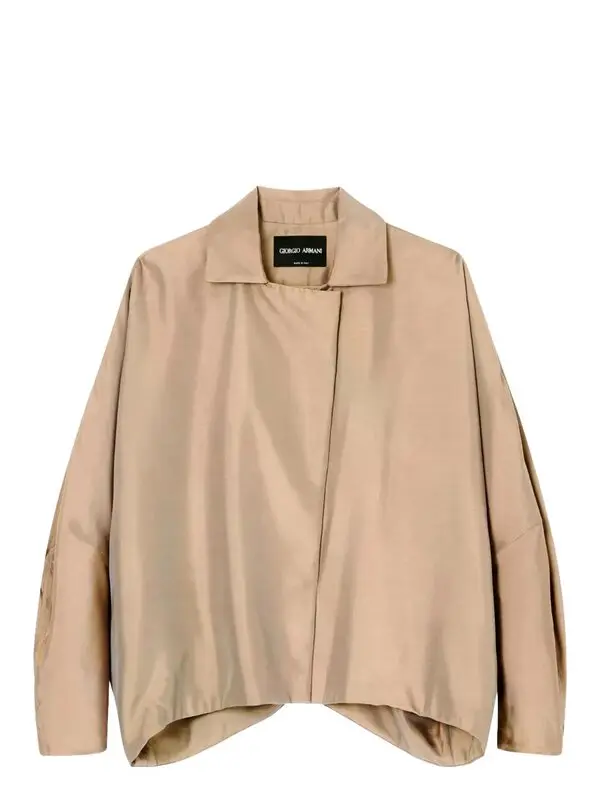Giorgio Armani Silk Jacket - Neutrals