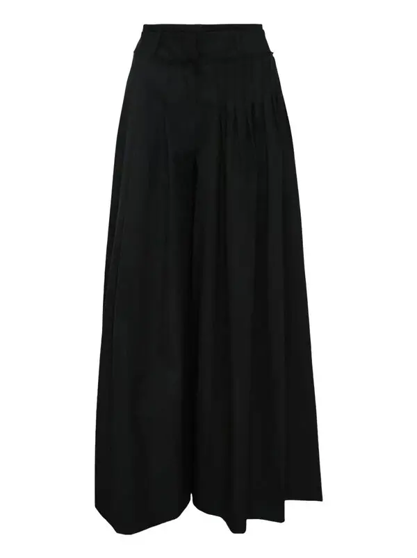MMAM Pleated Trousers - Black