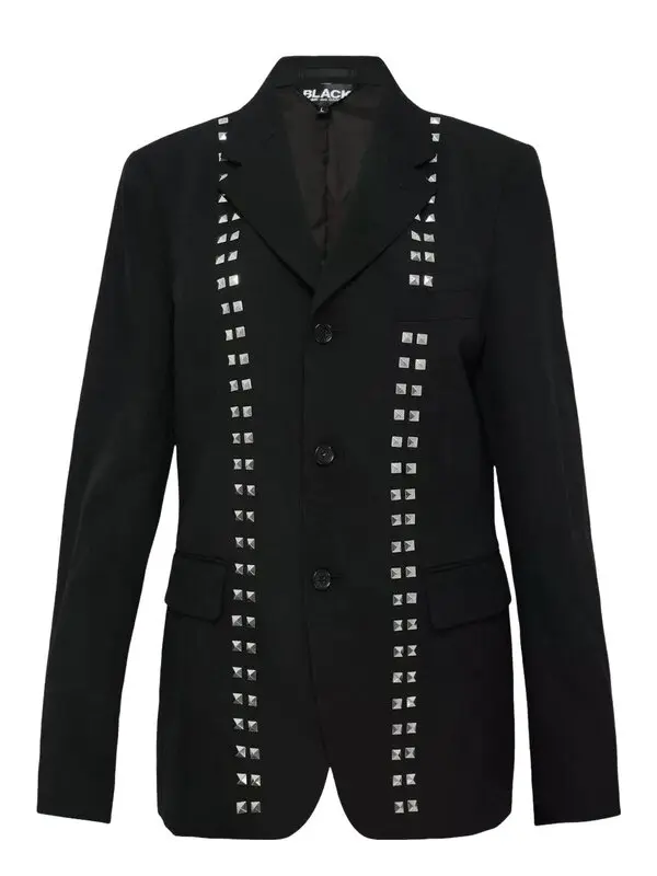BLACK COMME DES GARÇONS Studded Blazer - Black