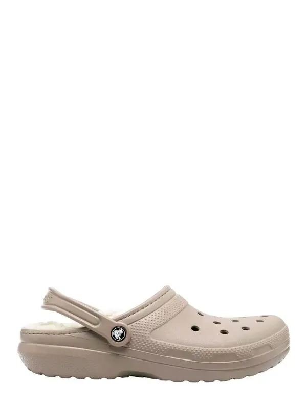 CROCS Classic Lined Slingback Clogs - Neutrals