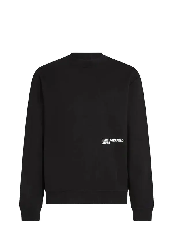 Karl Lagerfeld Logo-print Sweatshirt - Black