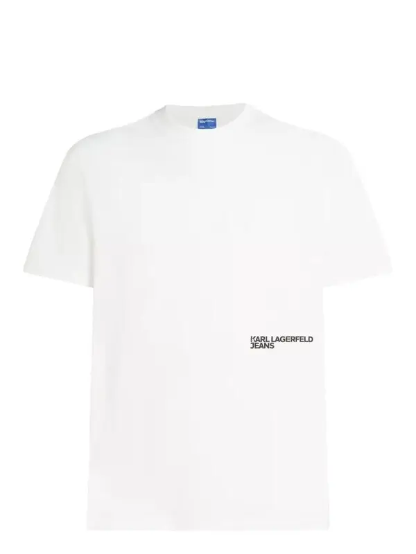 Karl Lagerfeld Logo-detail Short-sleeve T-shirt - Black