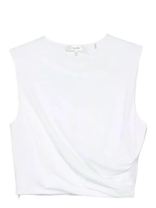 FRAME Sleeveless Tank Top - White