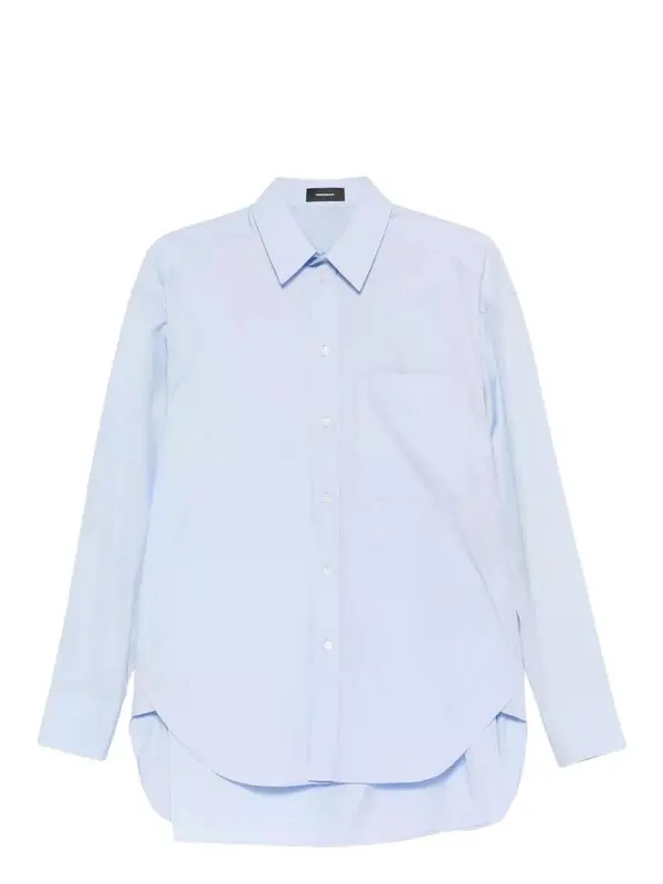 Wardrobe.NYC Pocket Shirt - Blue