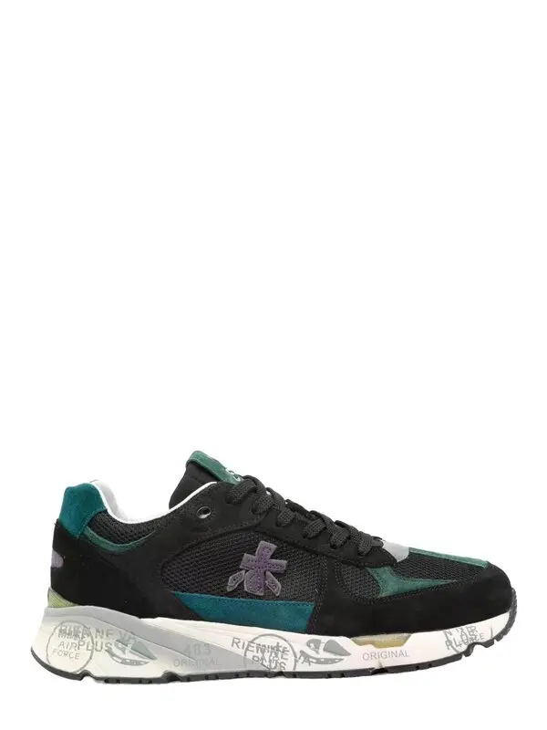 Premiata Mase Panelled Trainers - Black