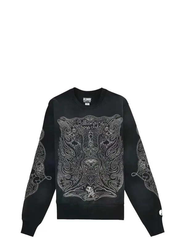 BILLIONAIRE BOYS CLUB Shooting Star Sweatshirt - Black
