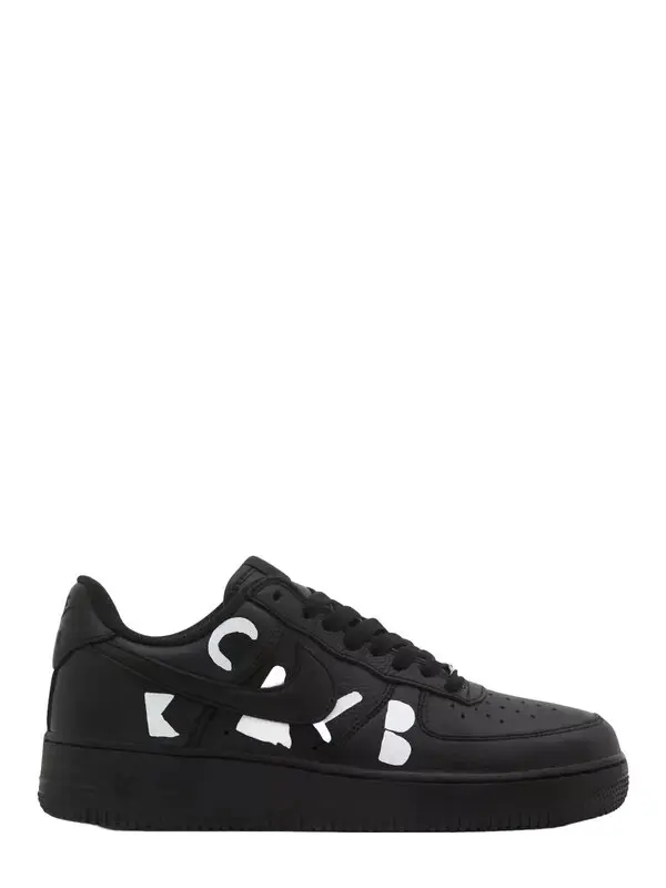 Nike Air Force 1 Low Leather Sneakers - Black