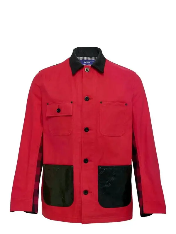Junya Watanabe Serge Duck Jacket - Red