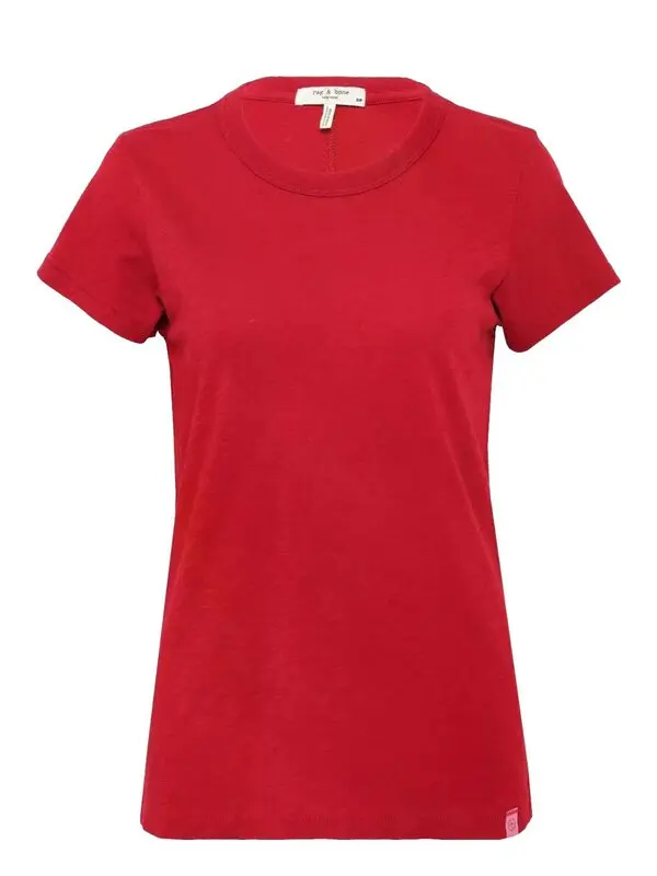 Rag & Bone Crew-neck T-shirt - Red
