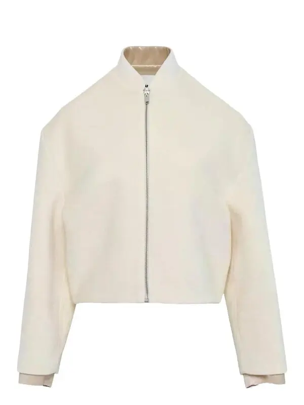 JIL SANDER Zip-fastening Jacket - Neutrals