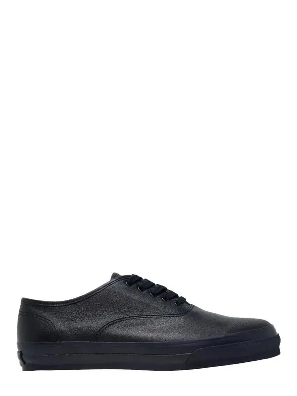 Comme Des Garçons Vulcan Leather Sneakers - Black