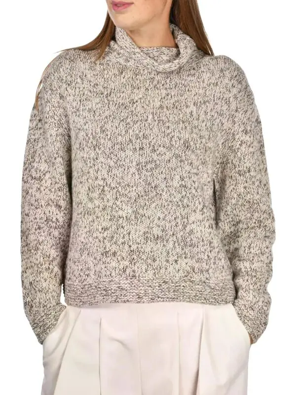 GRAN SASSO High-neck Sweater - Neutrals