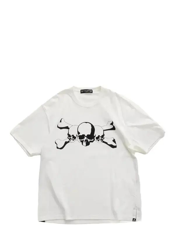 MASTERMIND WORLD Asura Skull-print T-shirt - White