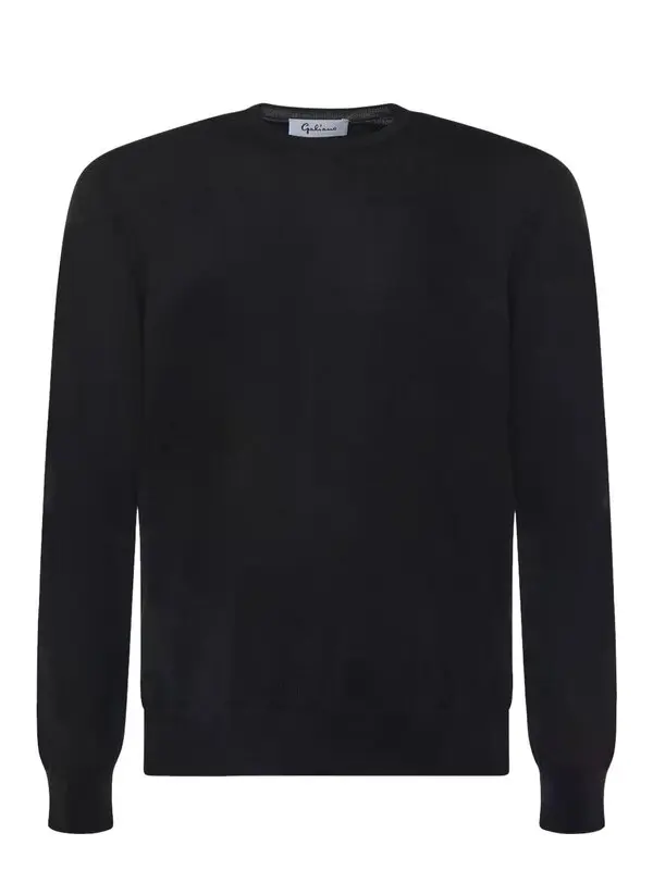 GALIANO Crew-neck Sweater - Black
