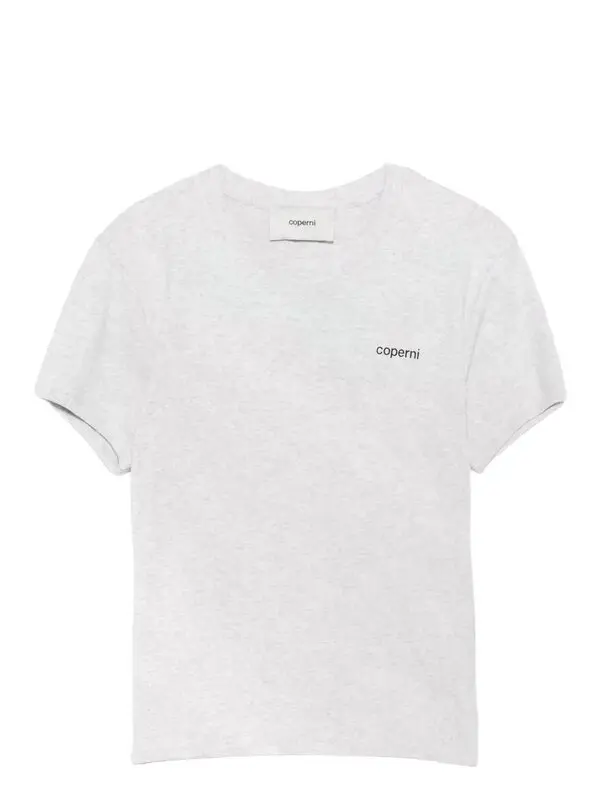 Coperni Mélange-effect T-shirt - Grey