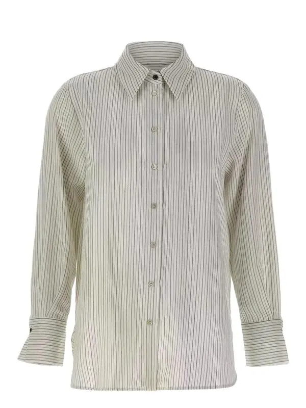 Marella Stripe-pattern Shirt - White