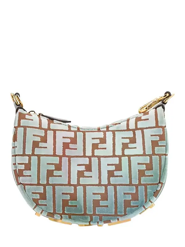 Fendi Jacquard Mini Tote Bag - Green