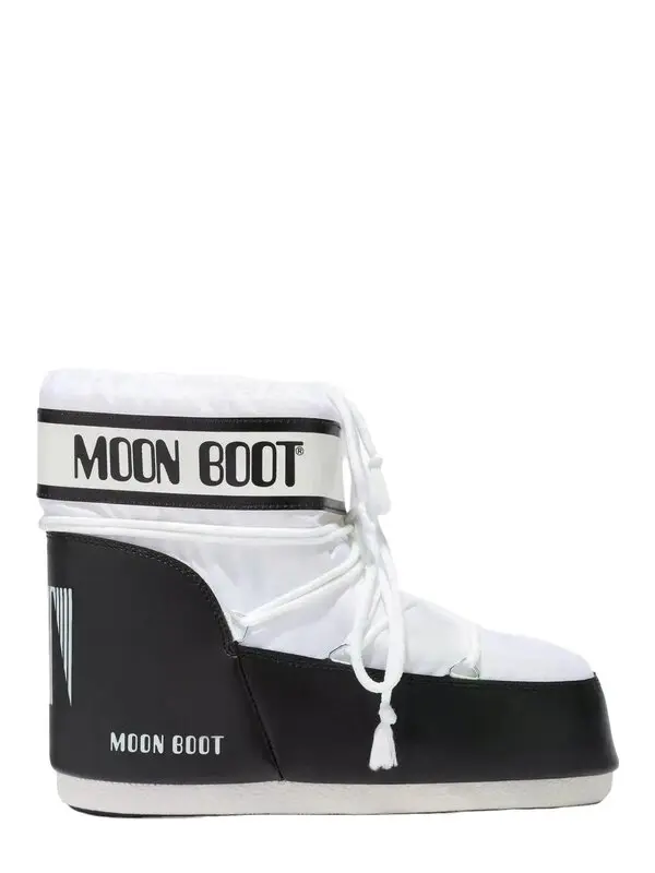 Moon Boot Logo-print Boots - White