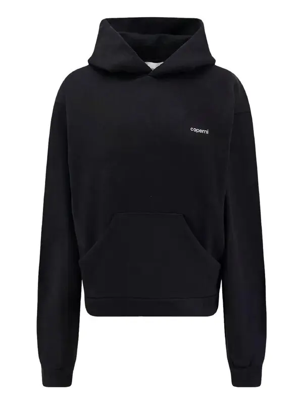 Coperni Logo-print Hoodie - Black