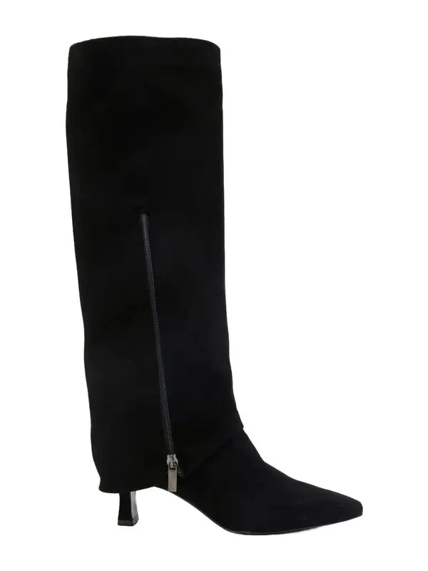 THE SELLER Knee-high Pointed Boots - Black