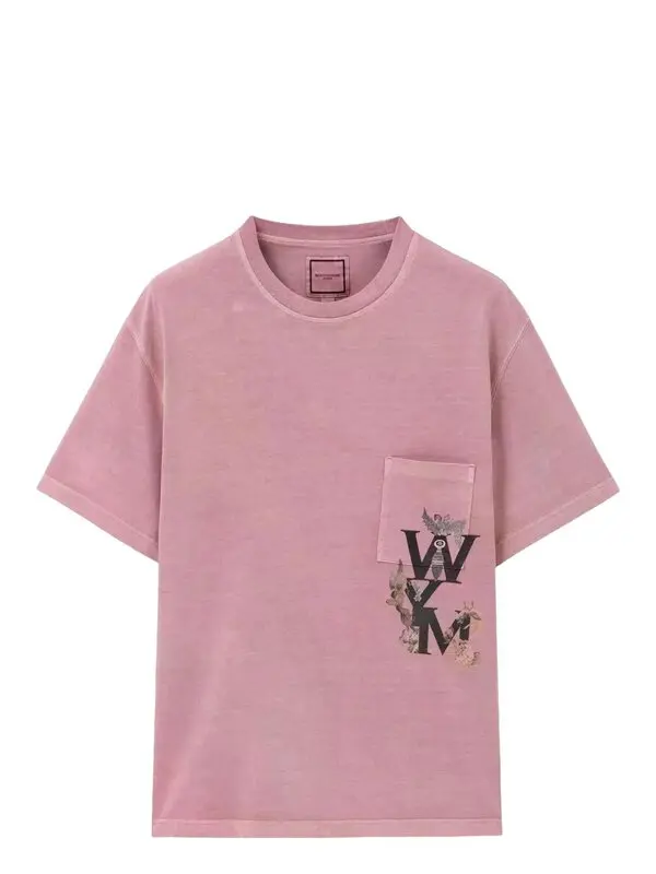 WOOYOUNGMI Wym Printed T-shirt - Pink