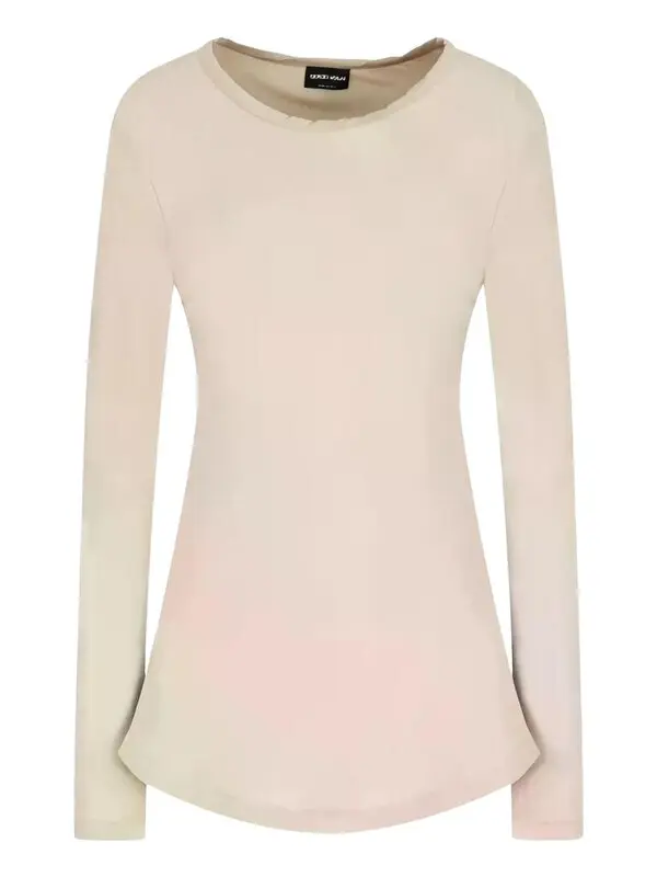 Giorgio Armani Long-sleeve Top - Neutrals