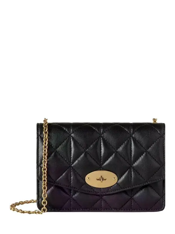 Mulberry Darley Quilted Crossbody Bag - Black