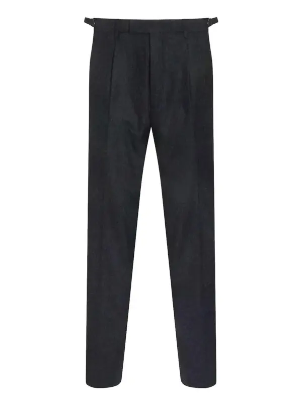 GTA PANTALONE Buckle-detail Trousers - Grey