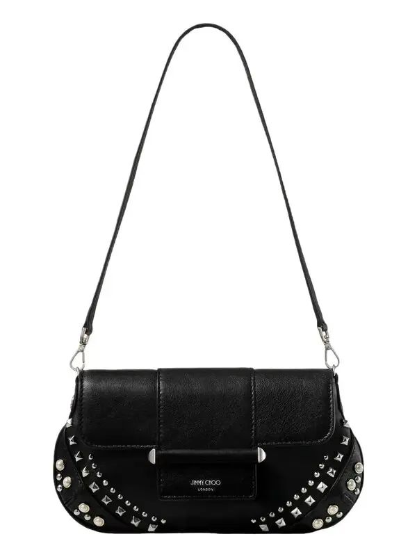 JIMMY CHOO Bar Wallet With Chain - Black