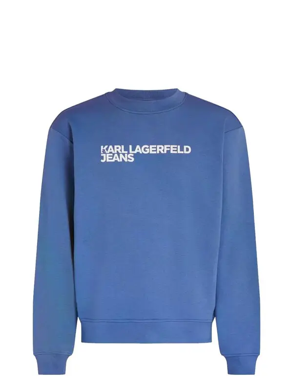 Karl Lagerfeld Logo Sweatshirt - Blue