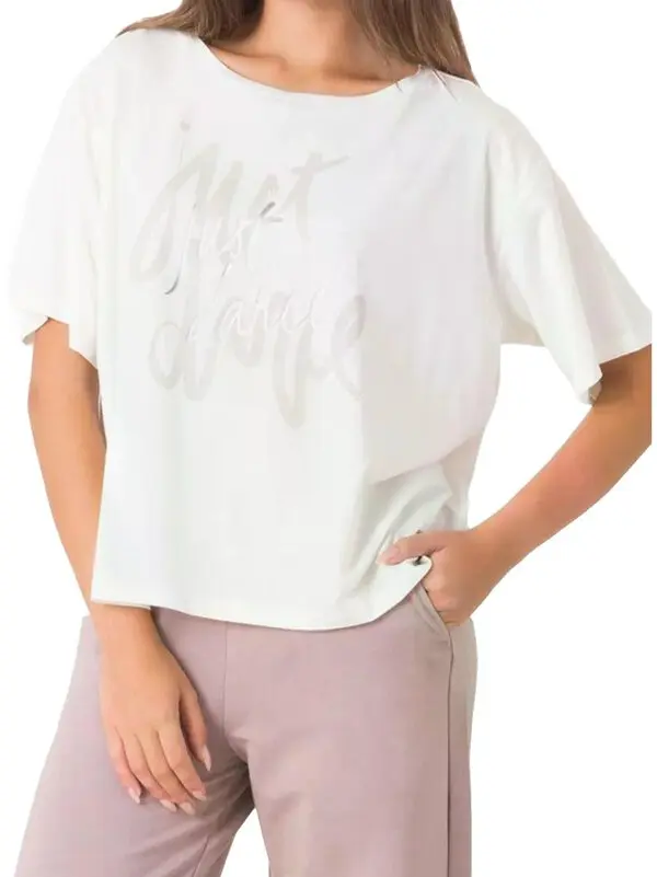 DIMENSIONE DANZA Letter-print T-shirt - White