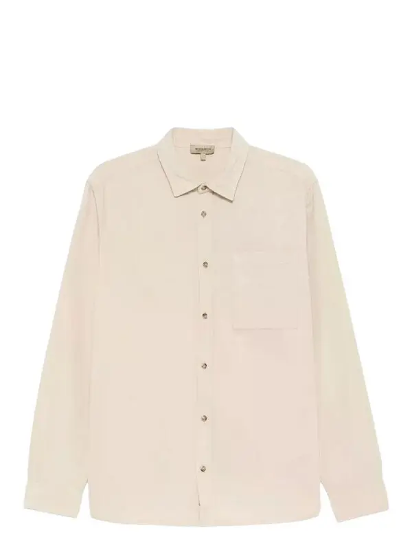 Woolrich Pocket Button Shirt - Neutrals