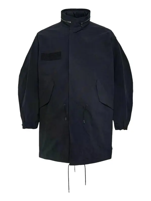 FUMITO GANRYU Zip-up Coat - Black