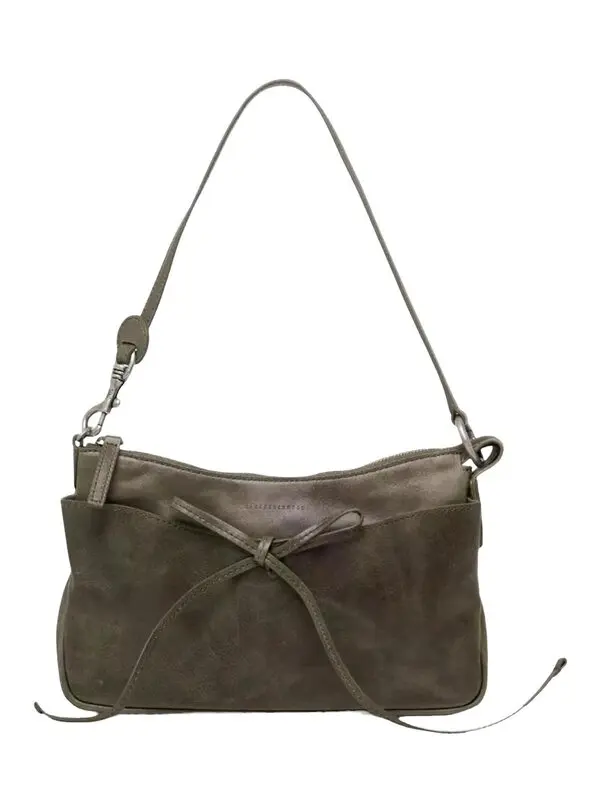 MARGESHERWOOD Bow-detail Shoulder Bag - Grey