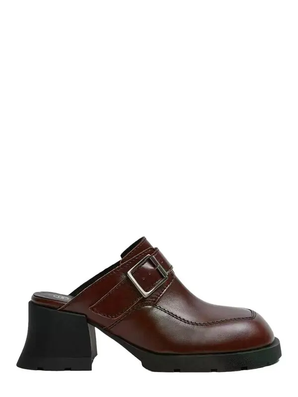 MIISTA Alanys Buckled Mules - Brown