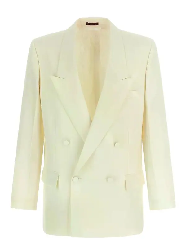 Gucci Panama Double-breasted Blazer - Neutrals