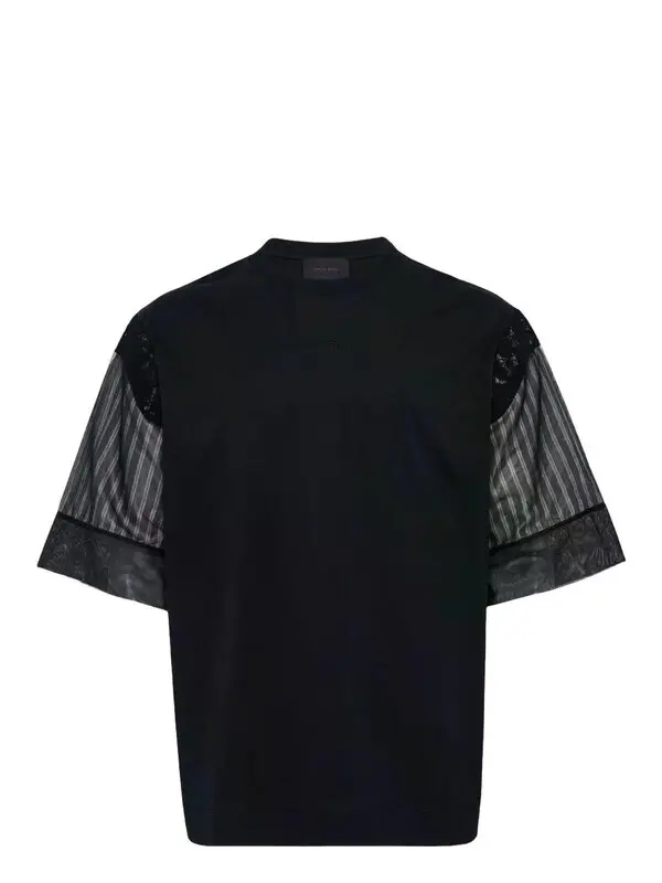 Simone Rocha Striped T-shirt - Black