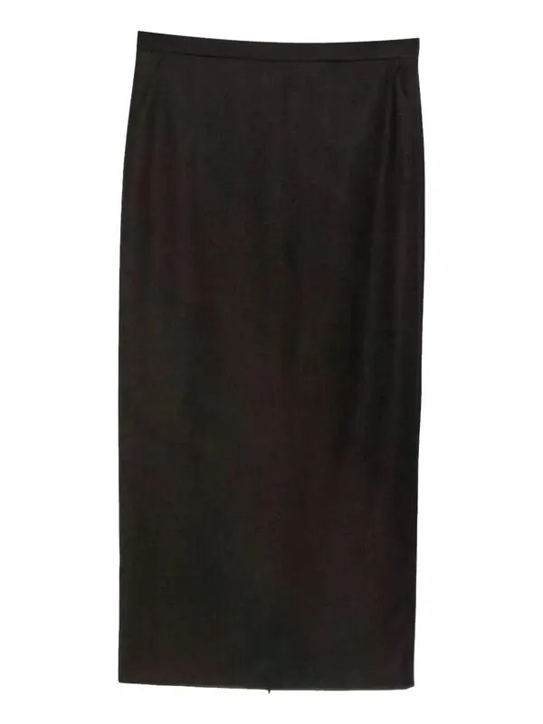 Antonelli Firenze Kefir Pencil Midi Skirt - Brown