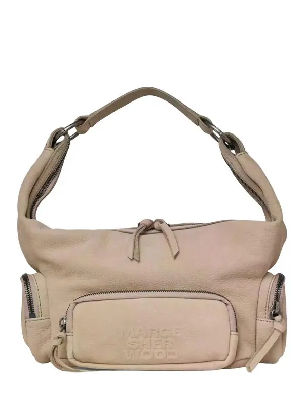MARGESHERWOOD Zip City Hobo Ew Mini Shoulder Bag - Neutrals
