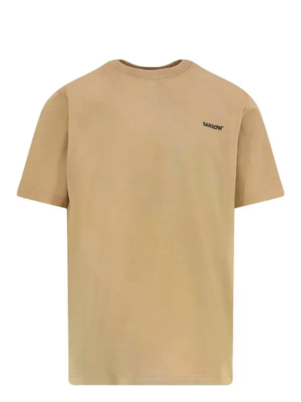 BARROW Logo-label T-shirt - Neutrals