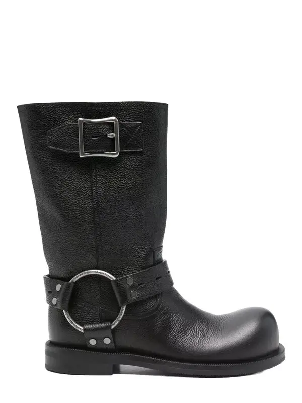 Martine Rose O-ring Biker Boots - Black