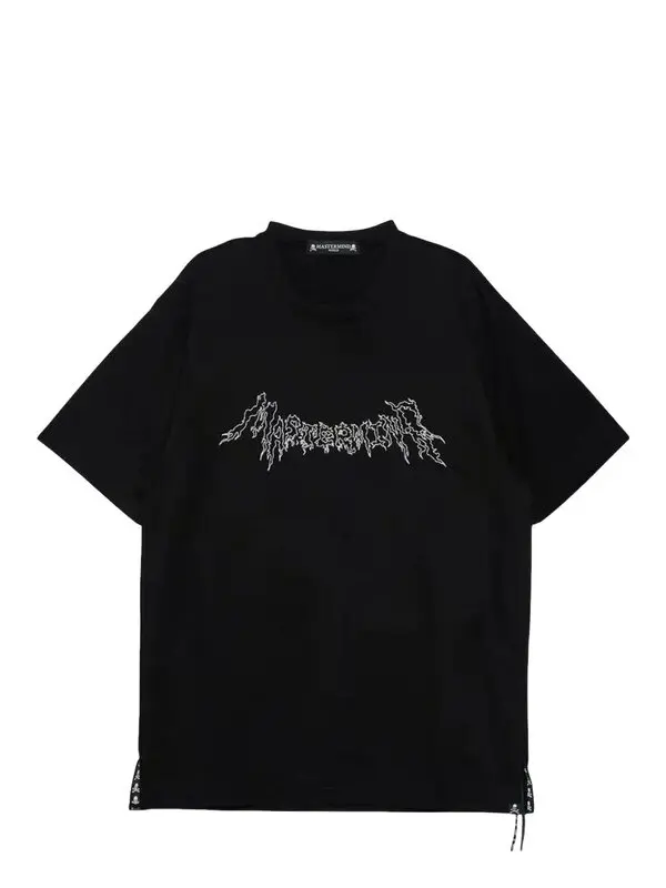 MASTERMIND WORLD Glassbeadeds Short-sleeve T-shirt - Black