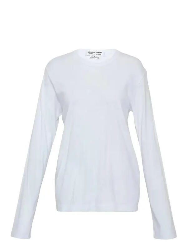 Comme Des Garçons Teiban Long-sleeve T-shirt - White