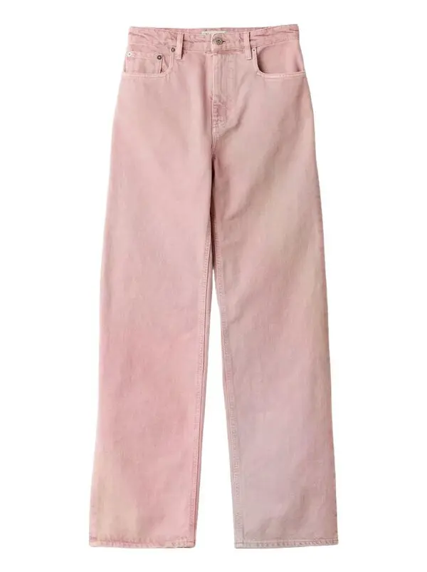 Miu Miu Cotton Jeans - Pink
